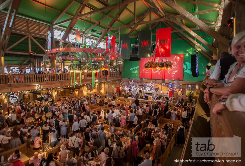 Kufflers Weinzelt | Oktoberfest Tischreservierungen